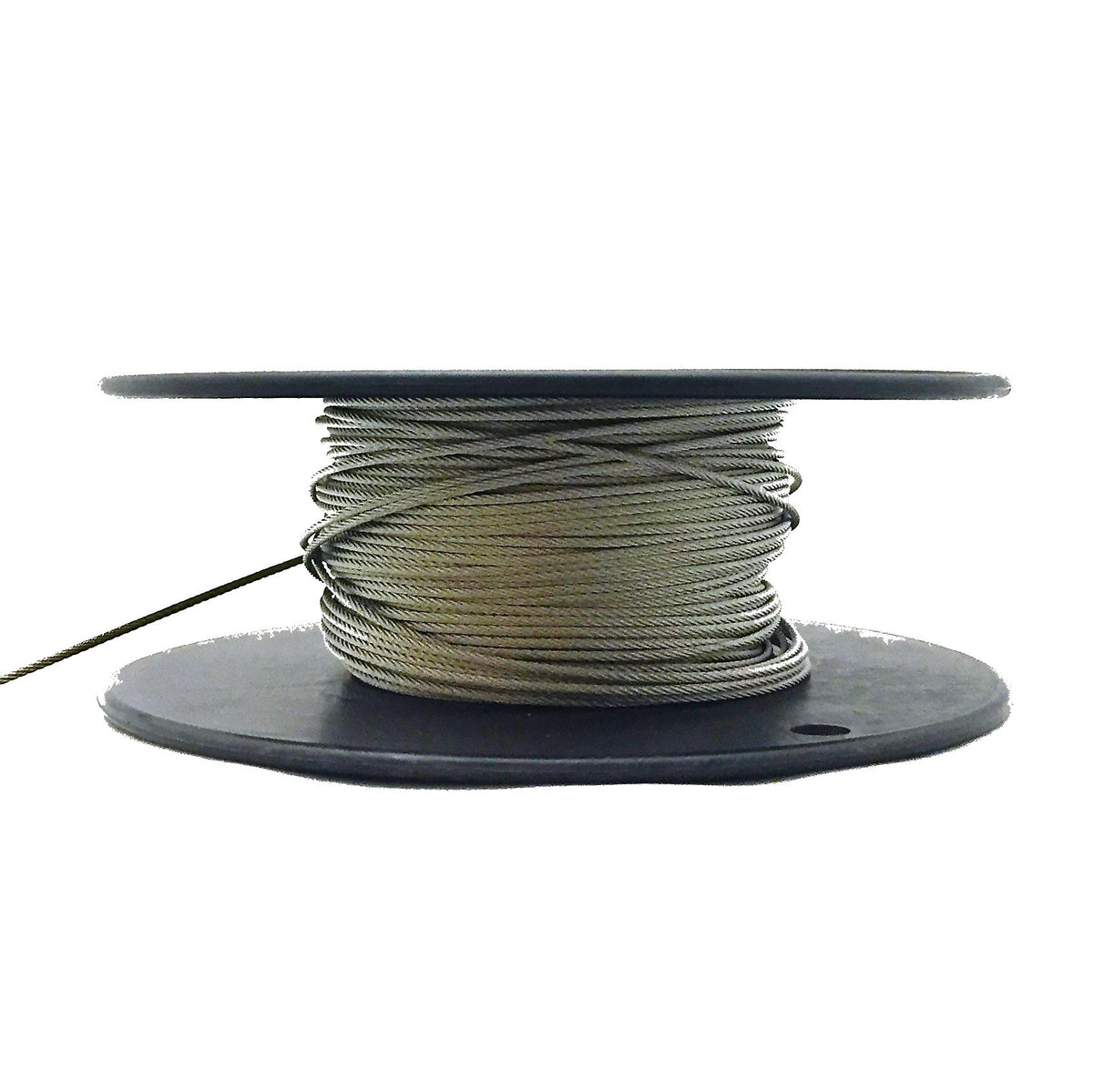 480# Bright Stainless Steel Cable- 250 ft Spool – Cardinal Tackle